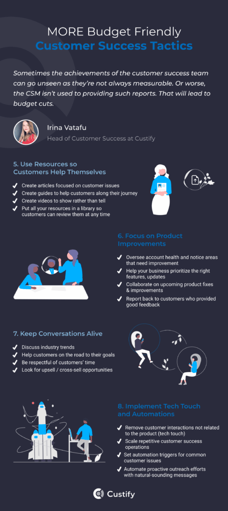 8 Budget-friendly Customer Success Tactics You Can Try Today - Custify Blog